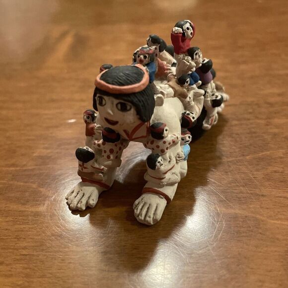 Art | Vintage Pottery Navajo Storyteller 25 Children Figure Handcrafted ...